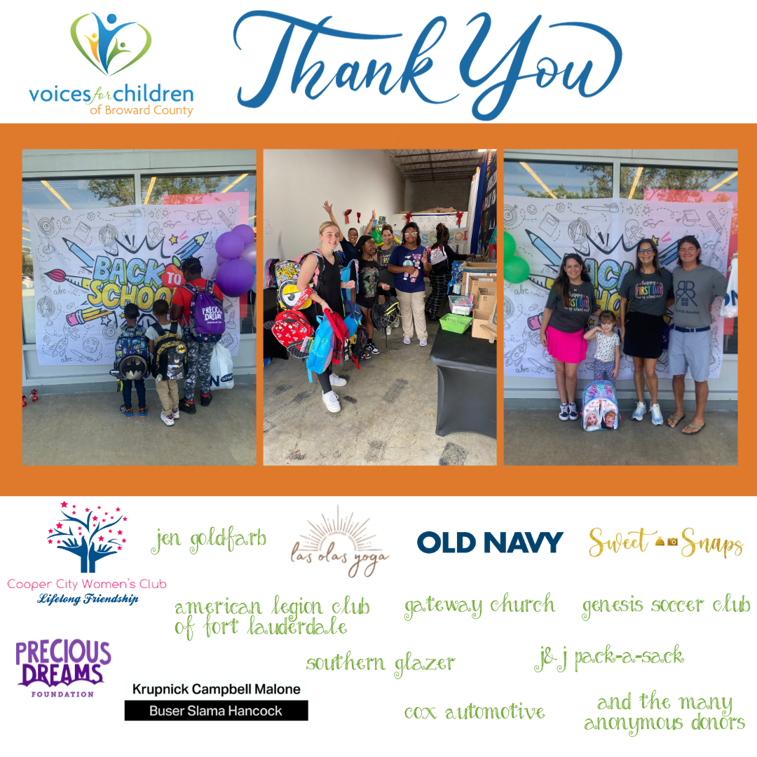 Back-to-School in Style - Voices for Children of Broward County